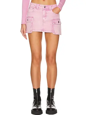 Superdown Emma Mini Skirt - Pink