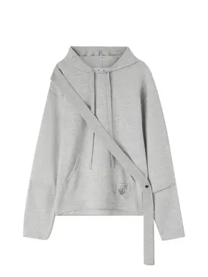 Off-White Easybreezy Knit Hoodie - Grey