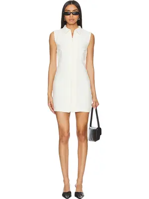 MUSIER PARIS Alexandra Mini Dress - Ecru