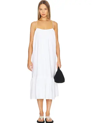 Tularosa Ashley Midi Dress - White