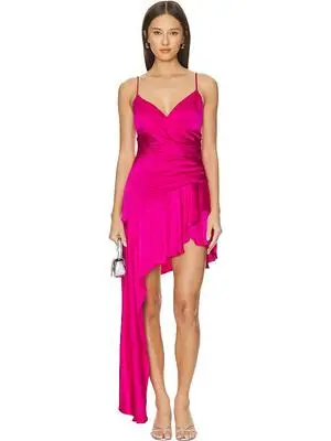 Bardot Idres Mini Dress - Magenta