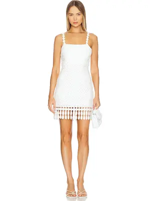 Saylor Caitriona Mini Dress - White