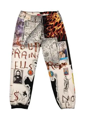 Supreme Lsd Spells Sweatpants - Multicolor