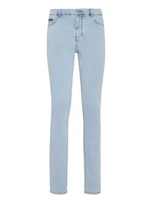 Philipp Plein Logo-plaque Skinny Jeans - Blue