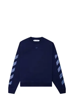 Off-White Rubber Arrow Skate Crewneck - Blue
