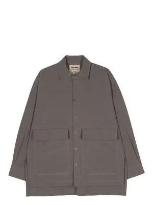 UMA WANG Tavis Cotton Shirt - Grey
