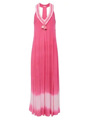 Poupette St Barth Nava Maxi Dress - Pink