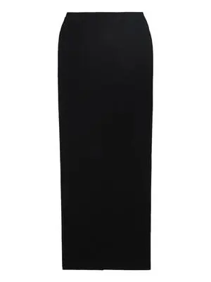 Eterne Emma Ribbed Maxi Skirt - Black