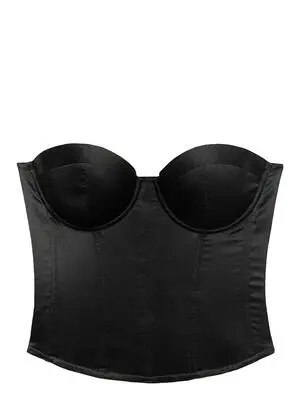 Fleur Du Mal Hamptons Bustier - Black