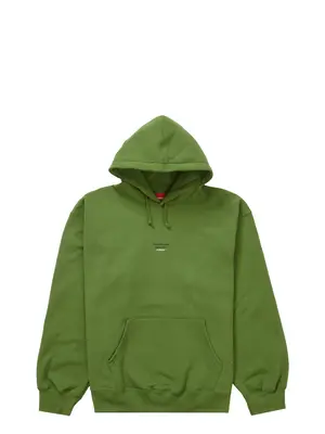 Supreme World Famous Micro Hooded Sweatshirt - Green