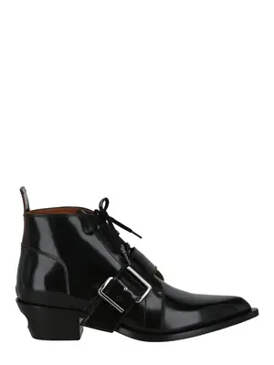 OFF-WHITE Leather Ankle Boots