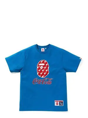 A BATHING APE X Coca Cola Tee Shirt - Blue