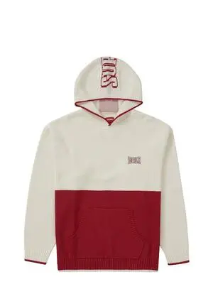 Supreme Two-tone Hooded Sweater - White