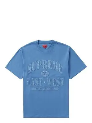 Supreme East West Short Sleeve Top Blue
