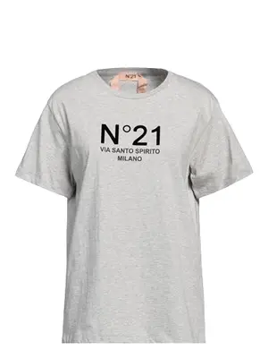 N°21 Logo-print T-shirt - Grey
