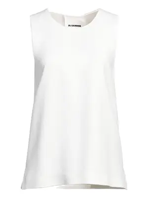 JIL SANDER Top Viscose - White