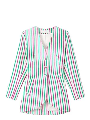 DESTREE Bridget Striped Blazer - Pink