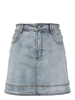 AJE Aje Embrace Denim Miniskirt