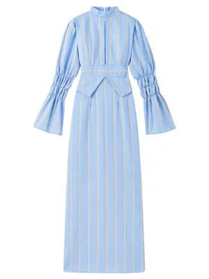 DESTREE DESTREE Keith Striped Maxi Dress