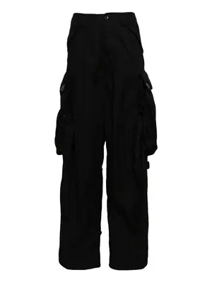 JULIUS Cargo Trousers - Black