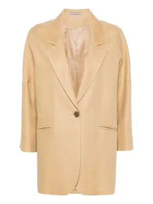 Tagliatore Single-breasted Linen Blazer - Neutrals
