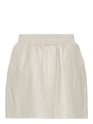 ARMA Mare Leather Skirt - Neutrals