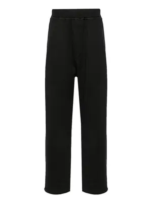 Dsquared2 Logo-appliqué Straight-leg Track Pants - Black