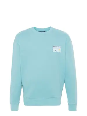 Maison Kitsuné X Vilebrequin Cotton Sweatshirt - Blue