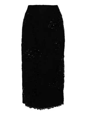 CAROLINA HERRERA Carolina Herrera Lace Pencil Skirt