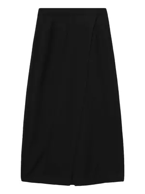 B+AB B+ab Wrap A-Line Maxi Skirt