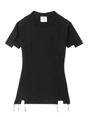 Vetements Cut-off Strap T-shirt - Black
