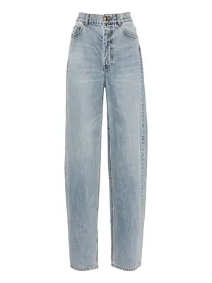 Zimmermann Natura Wide-leg Jeans - Blue