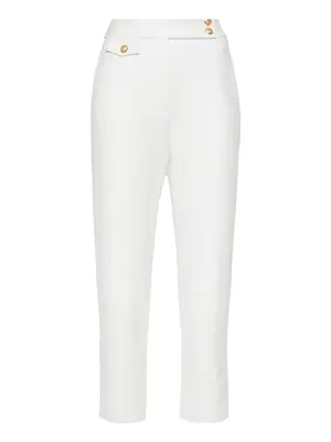 Veronica Beard Renzo Cropped Trousers - White