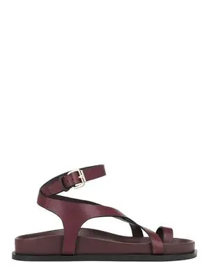 A.emery Jalen Slim Sandals - Merlot