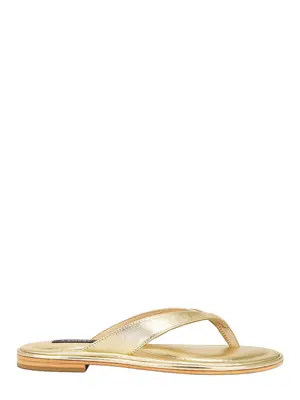 A.emery Morgan Metallic Sandals - Gold