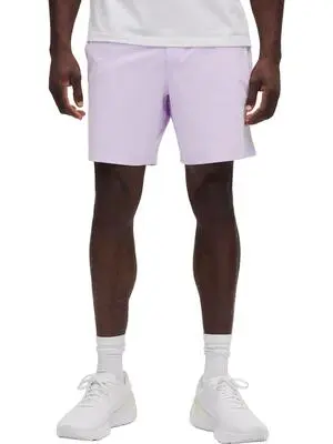 Lululemon Linerless Short 7 Lavender Frost