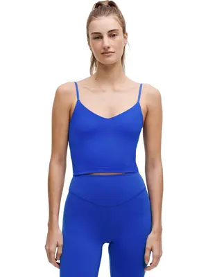 Lululemon Align™ Cropped Cami Tank Top Cerulean Blue