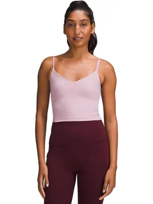 Lululemon Align™ Cropped Cami Tank Top Rose Blush