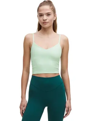 Lululemon Align™ Cropped Cami Tank Top Sea Mist