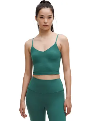 Lululemon Align™ Cropped Cami Tank Top - Storm Teal