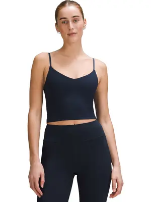 Lululemon Align™ Cropped Cami Tank Top - True Navy