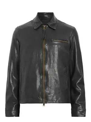 ALLSAINTS Leather Jacket - Black