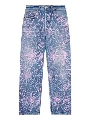 SP5DER Aop Vintage 501 Denim - Pink Web