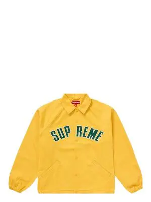 Supreme Arc Denim Coaches Jacket - Yellow