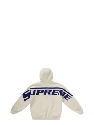 Supreme Wrapped Half Zip Hooded Sweatshirt - Stone