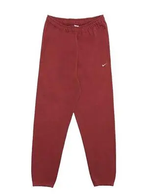 Nike Lab Solo Swoosh Energy Fleece Pants - Red