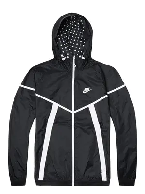 Nike Tech Windrunner Jacket - Black/white