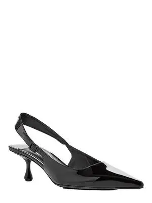 JIMMY CHOO Amel 50 Slingback Pumps - Black
