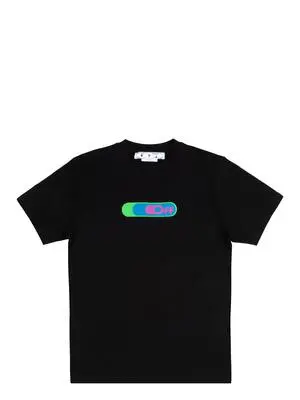 Off-White High Weed Slim Short-sleeve Tee - Black