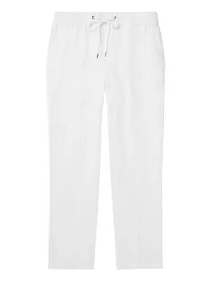 JAMES PERSE Straight-leg Linen Trousers - White